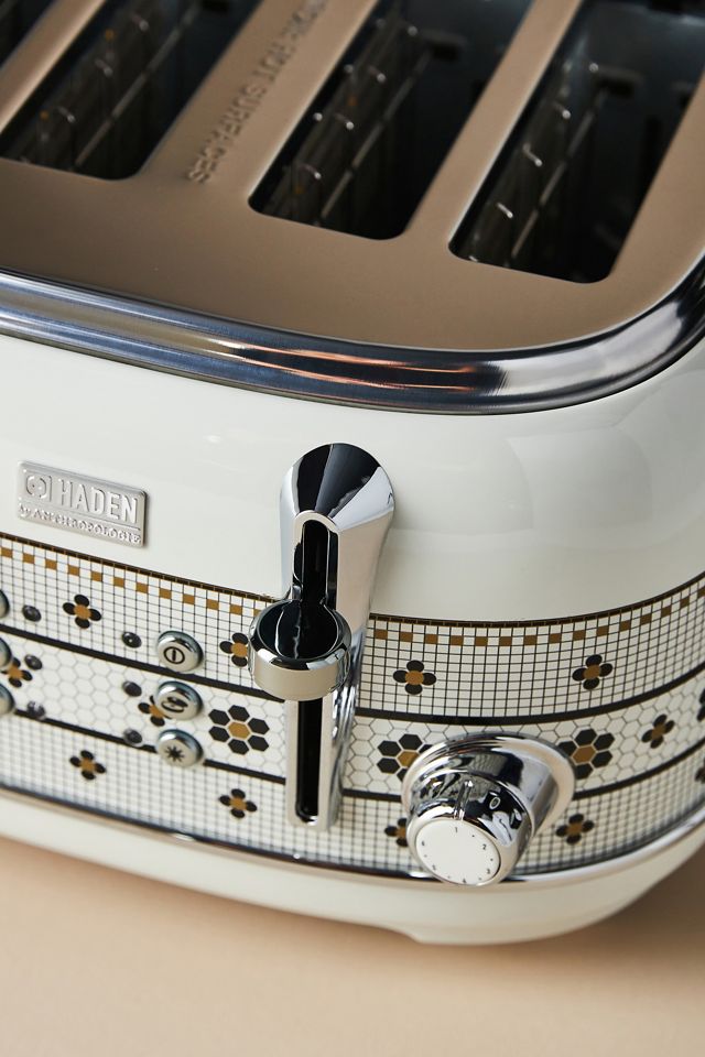 Haden x Bistro Tile Four-Slice Toaster | Anthropologie