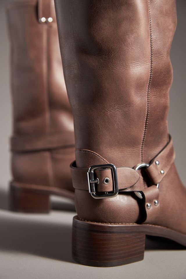 Reformation Francesca Moto Boots | Anthropologie