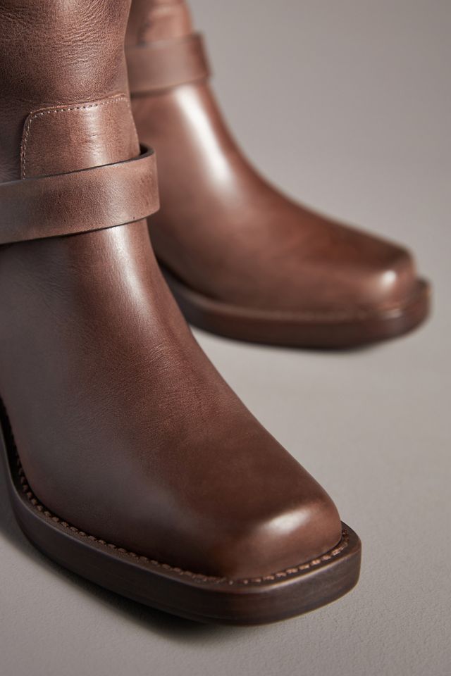 Reformation Francesca Moto Boots | Anthropologie