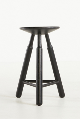 Dowel Oak Wood Counter Stool | AnthroHome
