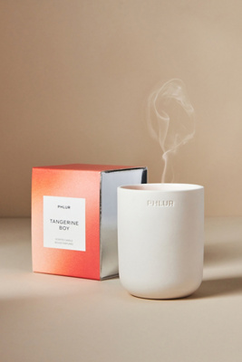 Phlur Tangerine Boy Boxed Candle | AnthroLiving