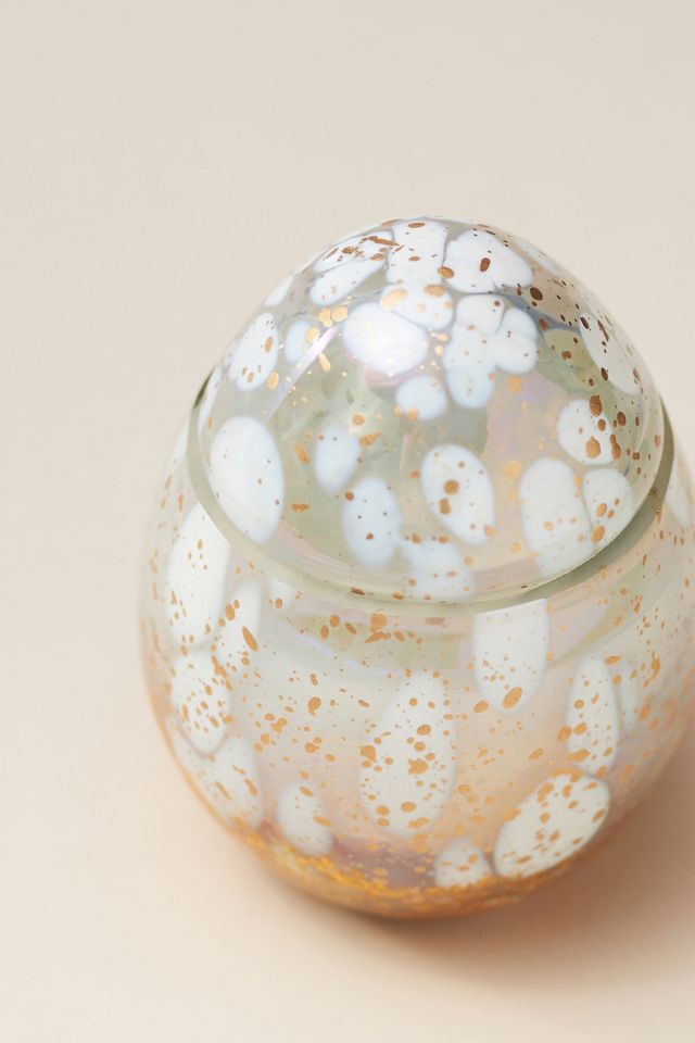 Cheena Egg Fruity Peach Chamomile Glass Candle | Anthropologie