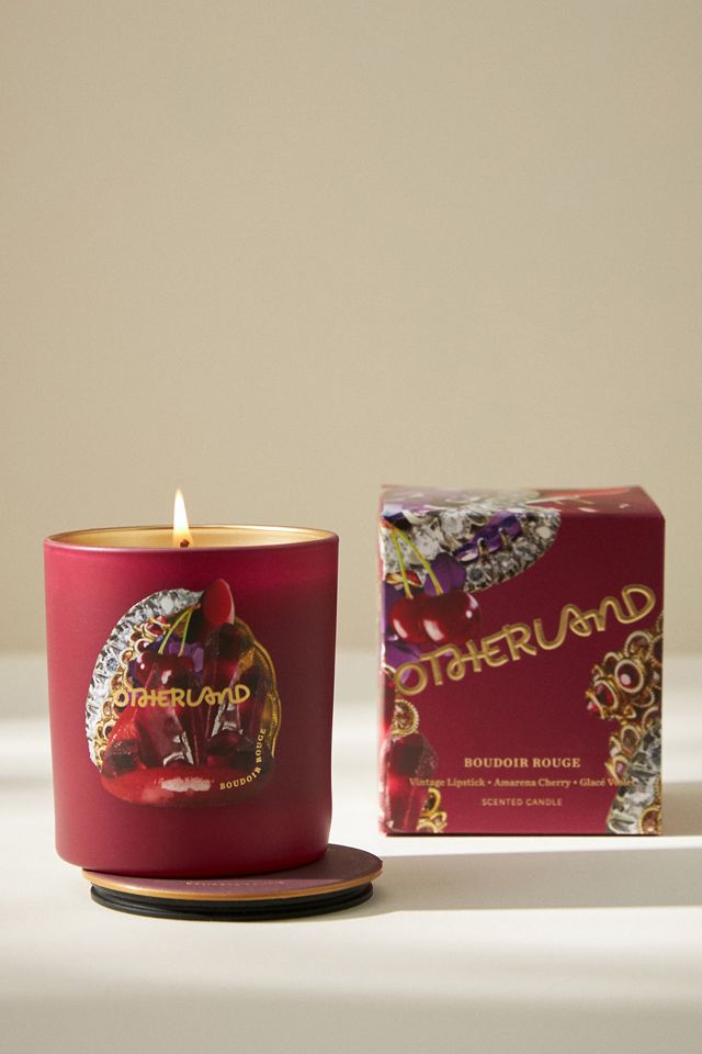 Otherland Boudoir Rouge Boxed Candle | Anthropologie
