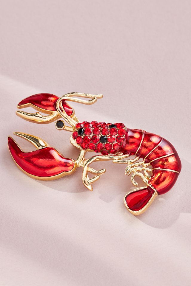Lobster Brooch | Anthropologie