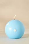 Pressed Daisy Wax Sphere Candle | AnthroLiving