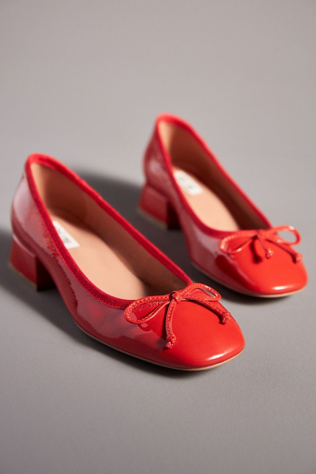 Bibi Lou Heeled Ballet Pumps Anthropologie