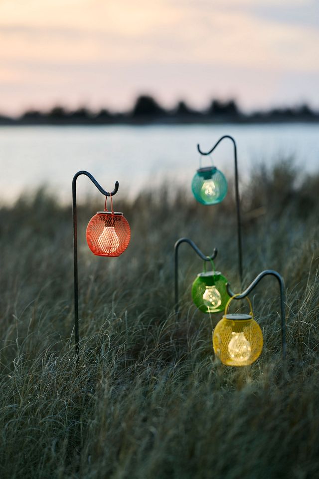 Solar Cage Outdoor Lantern | Terrain