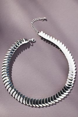 Metal Snake Collar Necklace | Anthropologie