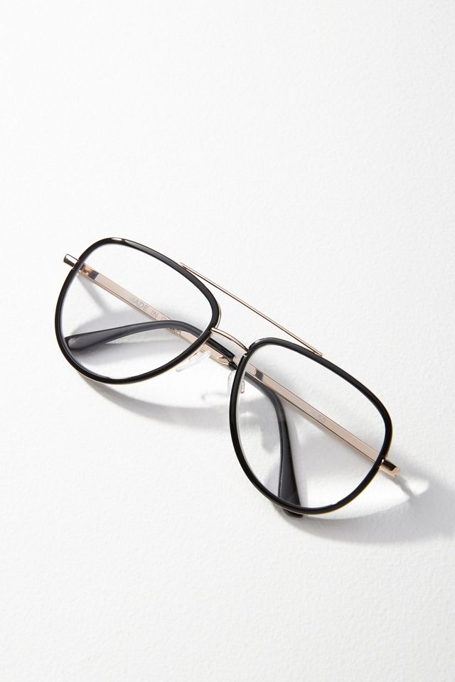 Aviator Blue Light Readers | Anthropologie