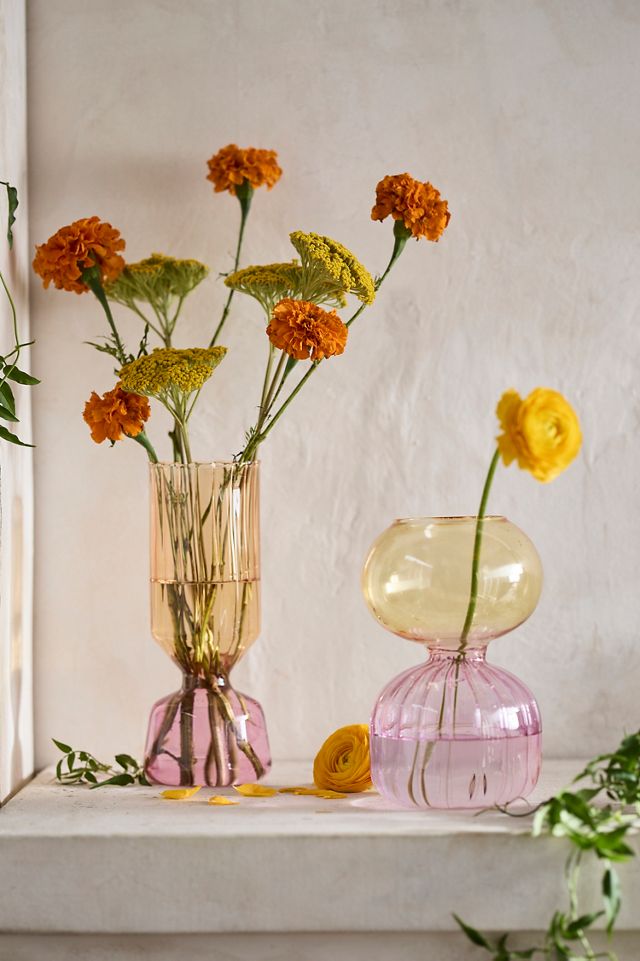 Stacked Orbs Glass Vase | AnthroLiving