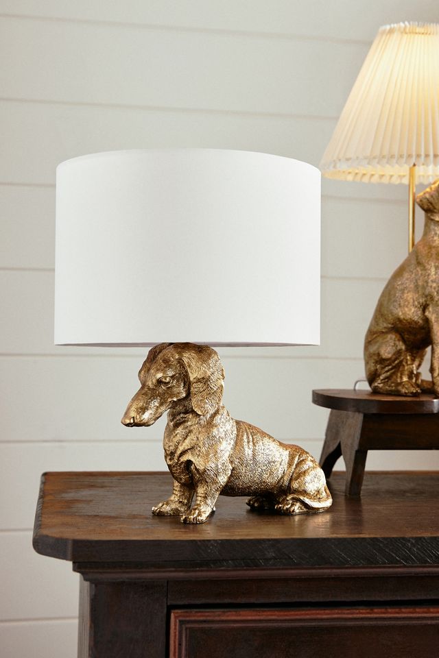 Dog Table Lamp | AnthroLiving