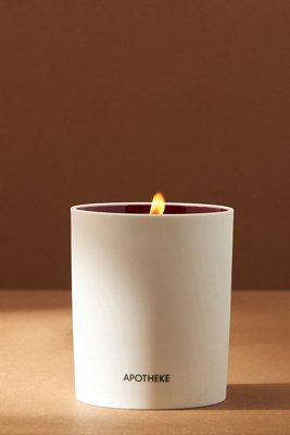 Apotheke Charred Fig Ceramic Jar Candle | AnthroLiving