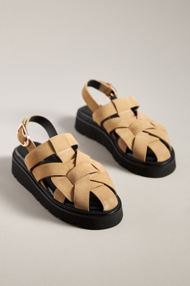 Pilcro Flatform Fisherman Sandals | Anthropologie