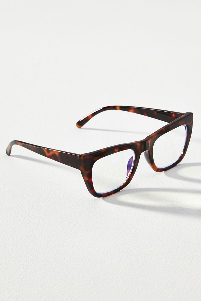 Translucent Cat-Eye Readers | Anthropologie