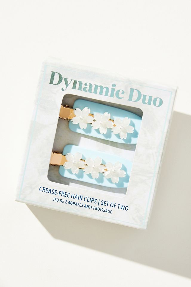 Dynamic Duo Crease-Free Hair Clips, Set of 2 | Anthropologie