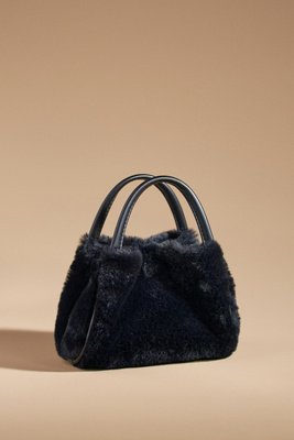 The Faux Fur Super Mini Hollace Tote | Anthropologie