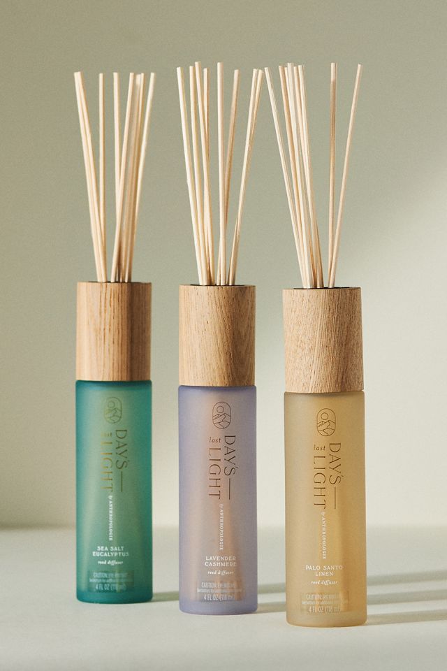 Days Last Light Woody Palo Santo Linen Reed Diffuser | Anthropologie