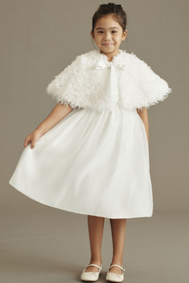 Princess Daliana Fuzzy Cape | Anthropologie