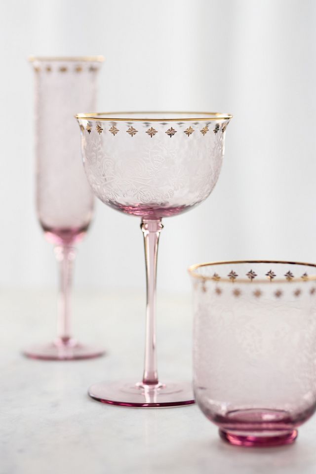 Sinna Stemless Wine Glasses, Set of 4 | AnthroHome