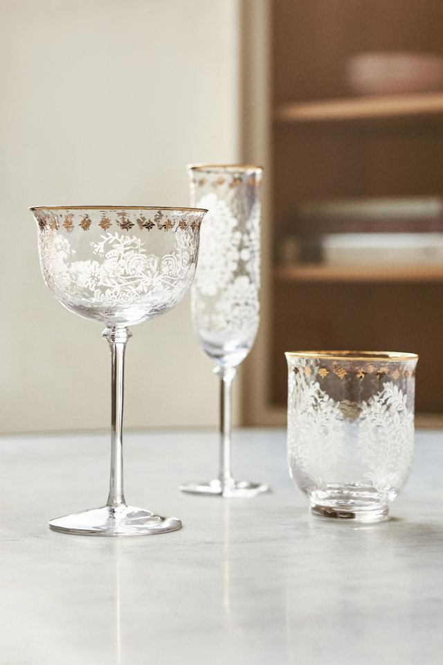 Sinna Stemless Wine Glasses, Set of 4 | Anthropologie