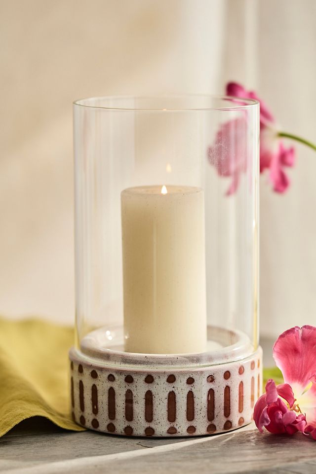 Ceramic Base Glass Hurricane | Terrain