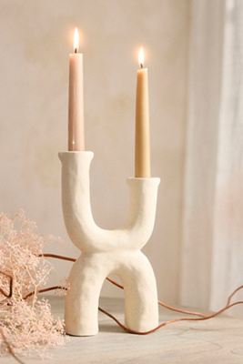 Porcelain Arc Candelabra | Anthropologie