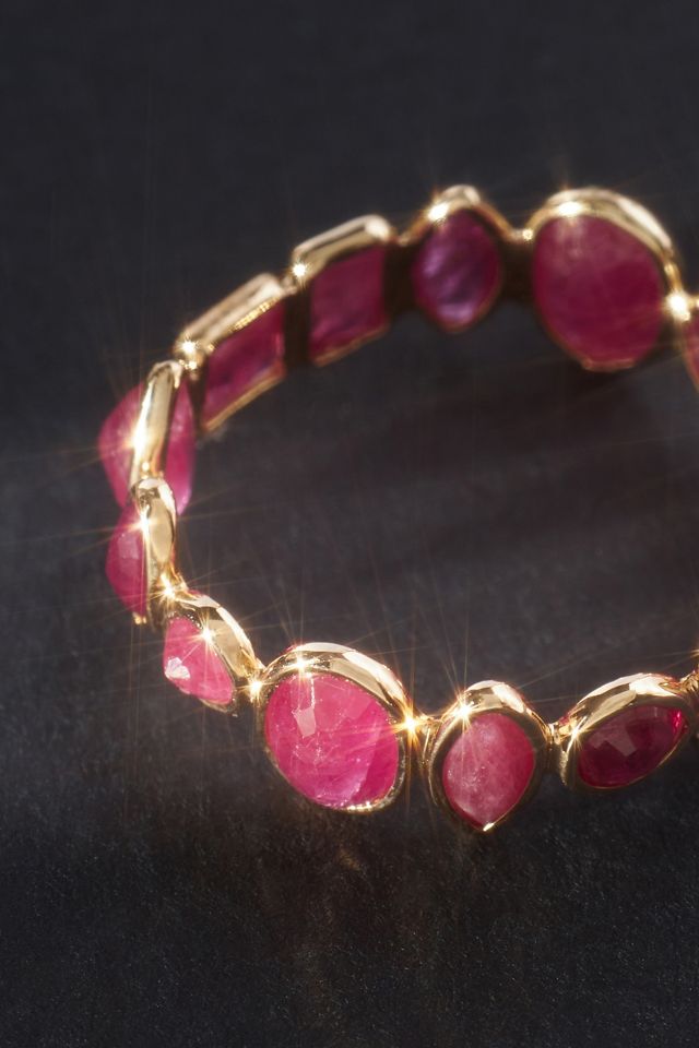 Mixed Shapes Ruby Ring | Anthropologie