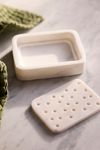 Marble Rectangle Soap Dish | AnthroLiving