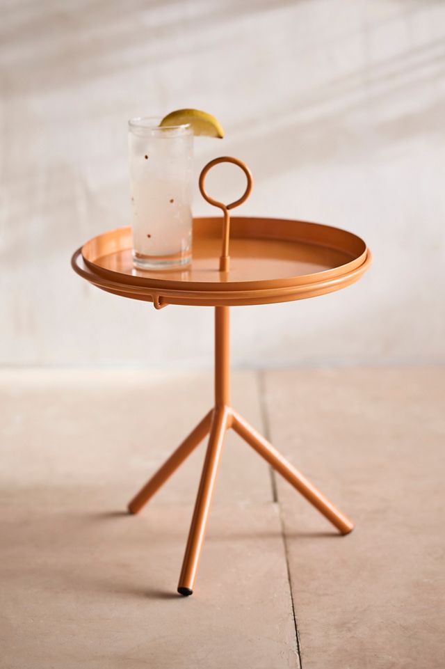 Tray Top Iron Side Table | Terrain