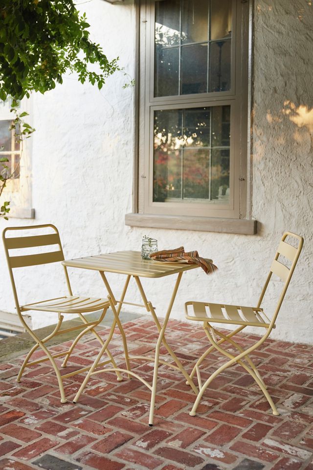 Folding Iron Bistro Set | Terrain