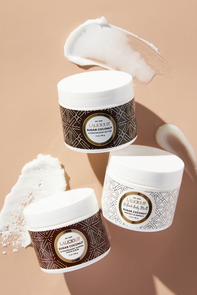 LALICIOUS Sugar Coconut Body Care Trio | Anthropologie