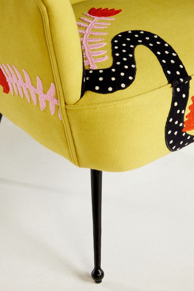 Aapo Petite Accent Chair | AnthroLiving