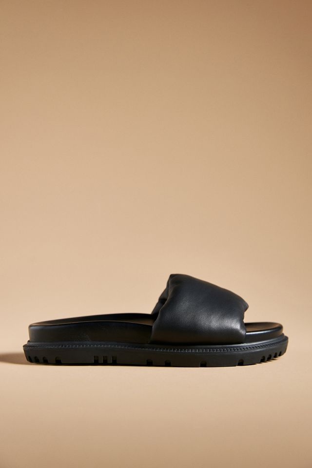 Silent D Puff Slide Sandals | Anthropologie