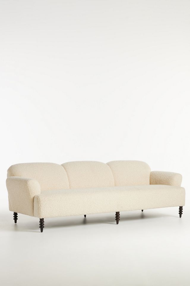 Katie Hodges Bouclé Sofa | AnthroLiving