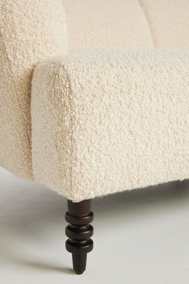 Katie Hodges Bouclé Sofa | AnthroLiving