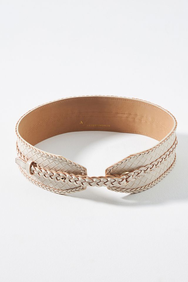 Braided Wide Corset Belt | Anthropologie