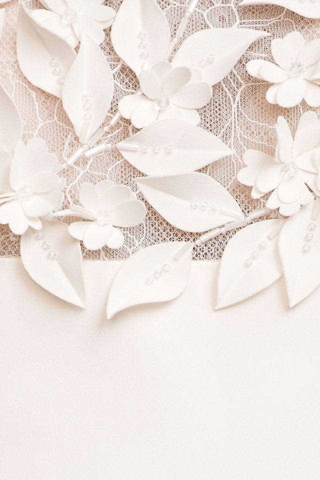 Bhldn Hadley Floral Appliqué Wedding Gown Anthropologie