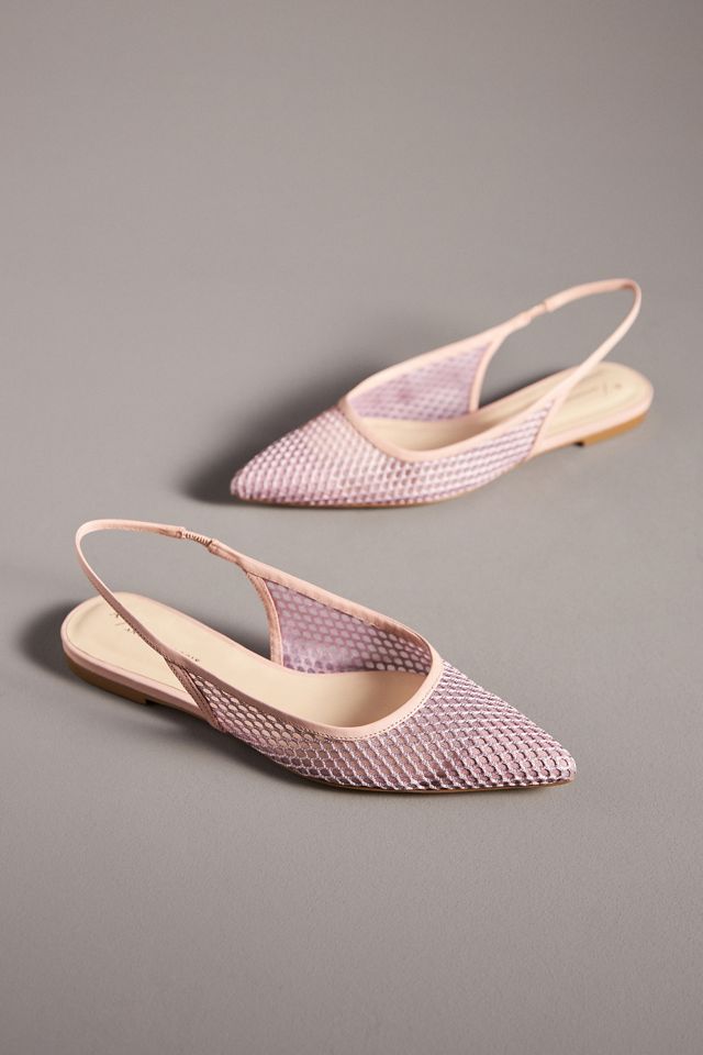 By Anthropologie Mesh Slingback Flats | Anthropologie