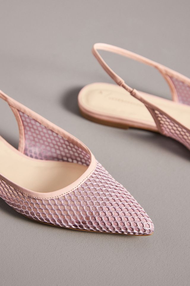 By Anthropologie Mesh Slingback Flats | Anthropologie