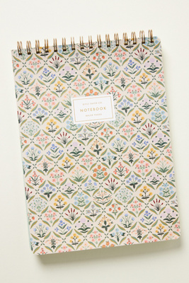 Rifle Paper Co. Estee Large Top Spiral Notebook | AnthroLiving