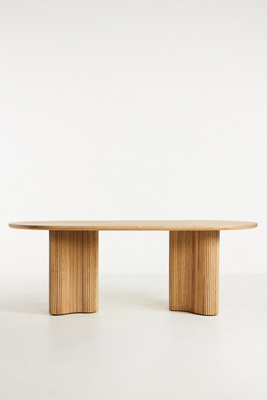 Scout Ash Wood Dining Table | Anthropologie UK