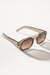 Retro Translucent Aviator Sunglasses | Anthropologie