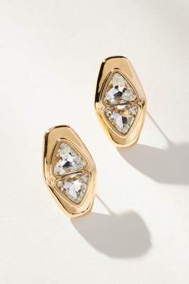The Restored Vintage Collection: Double Crystal Post Earrings ...