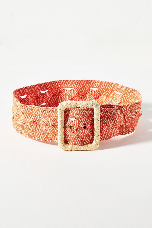 Stretch Woven Wide Belt | Anthropologie