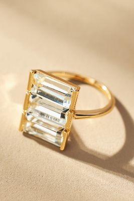 Rectangle Cocktail Ring | Anthropologie