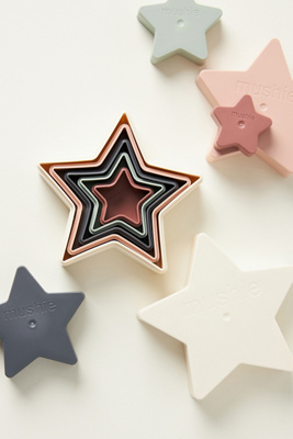 Mushie Nesting Stars Toy | Anthropologie