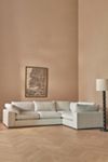 Performance Bouclé Hull Sectional | AnthroLiving