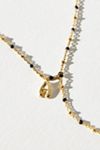 Delicate Beaded Monogram Necklace | Anthropologie