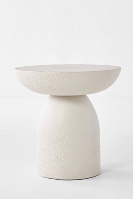 Doni Fiberstone Side Table | AnthroLiving