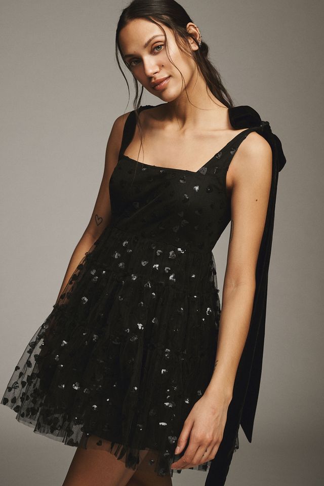 Geisha Designs Sleeveless Tulle Dress